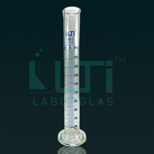 3820-Clear glass, Measuring Cylinder with Round Base, Class-A, (Economy ...